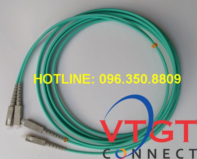 Dây nhảy quang multmode OM3 SC- SC, SC-LC, LC-LC | 10G